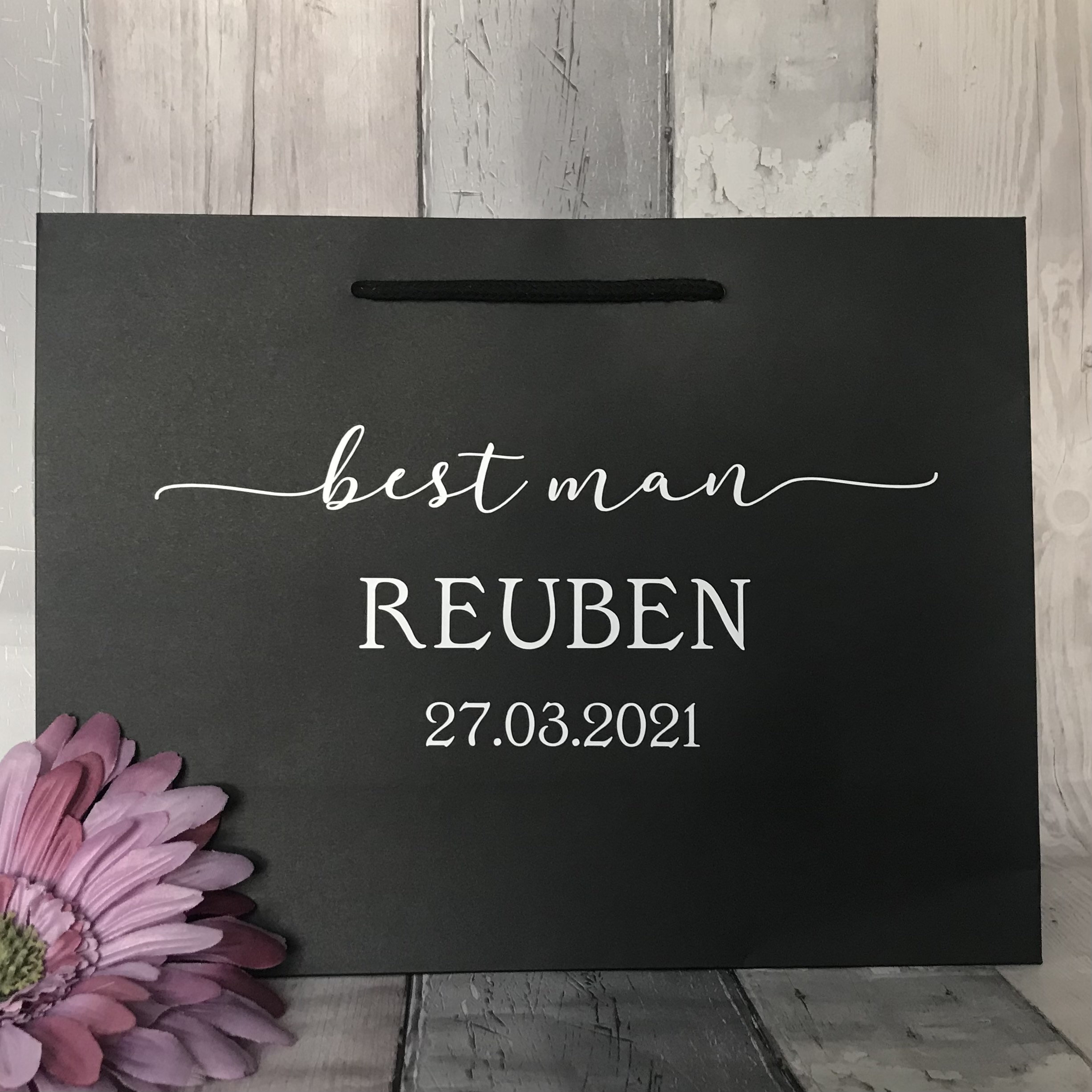 Personalised Groomsmen Gift Bag Best Man Gift Bag Groomsmen | Etsy UK