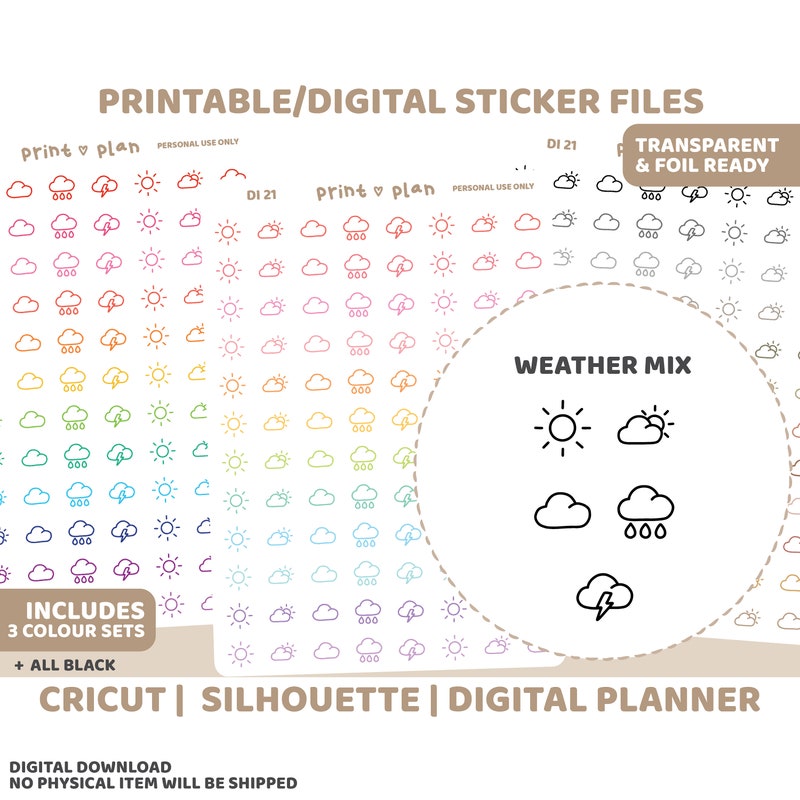 Planner Stickers - Etsy