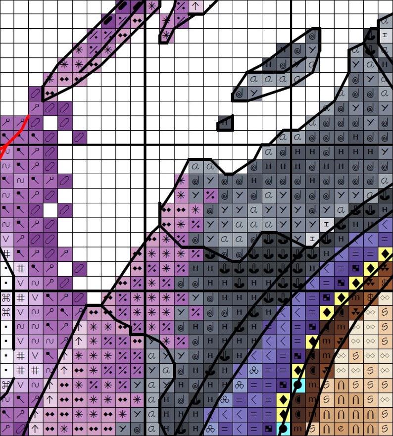 World of Warcraft Draenei Crest Icon of Argus Cross Stitch | Etsy