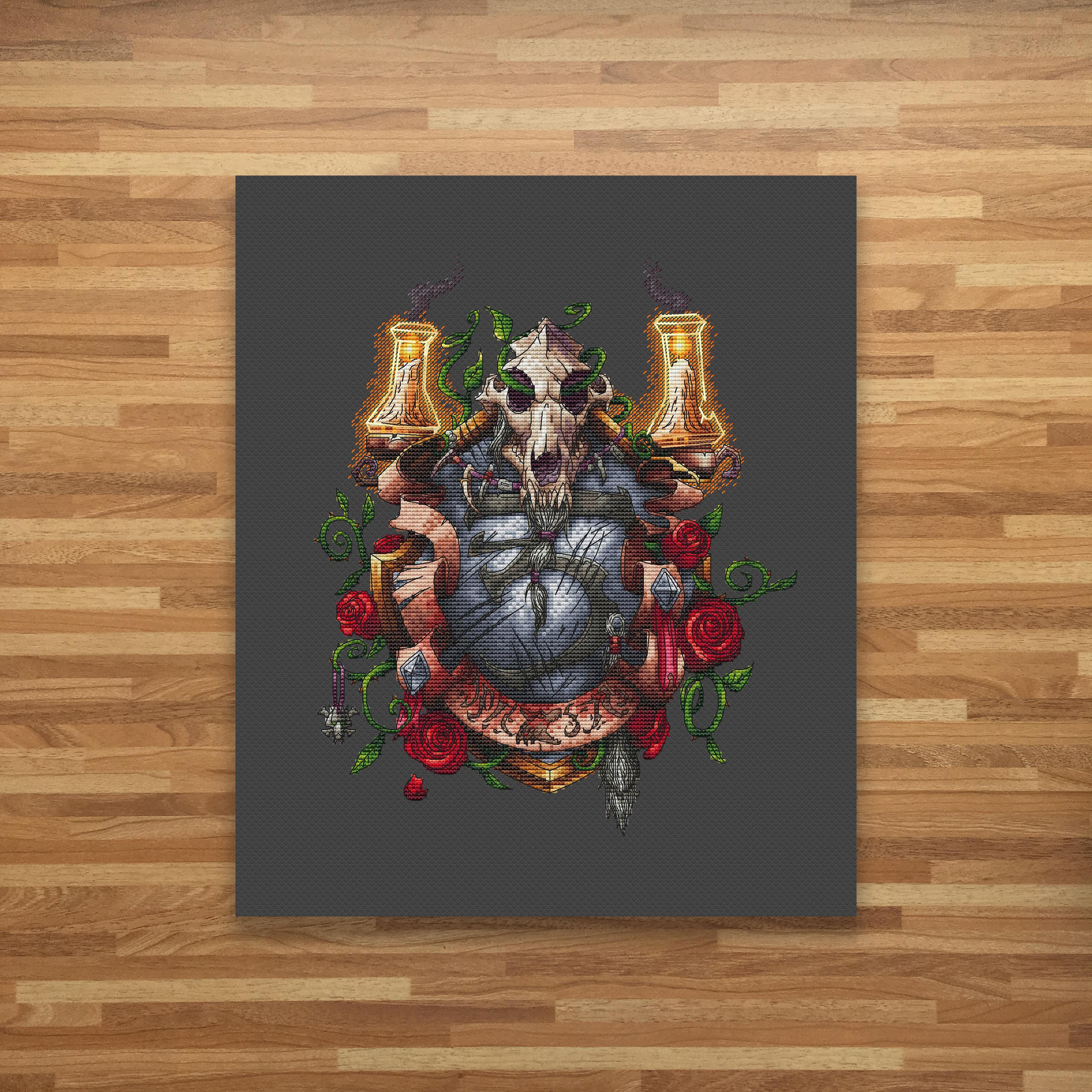 World of Warcraft Worgen Crest Icon of the Cursed Cross - Etsy