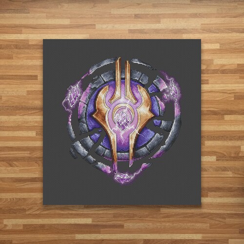 World of Warcraft Worgen Crest Icon of the Cursed Cross - Etsy