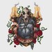 World of Warcraft, Worgen Crest, Icon of the Cursed, Cross Stitch ...