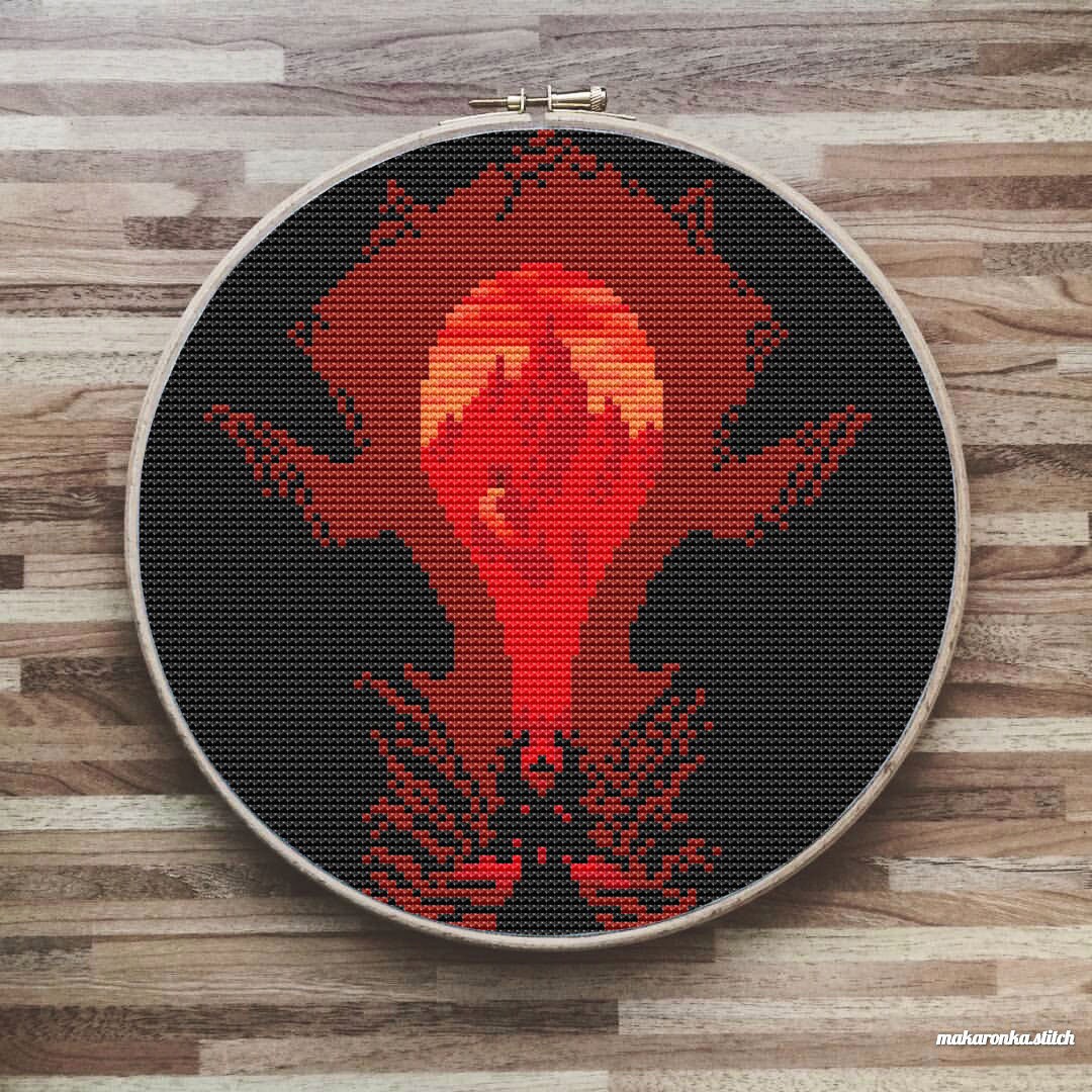 World of Warcraft, Crest / Banner of the Horde, Horde, Red Background ...