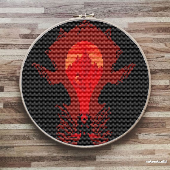 World of Warcraft Crest / Banner of the Horde Horde Red | Etsy