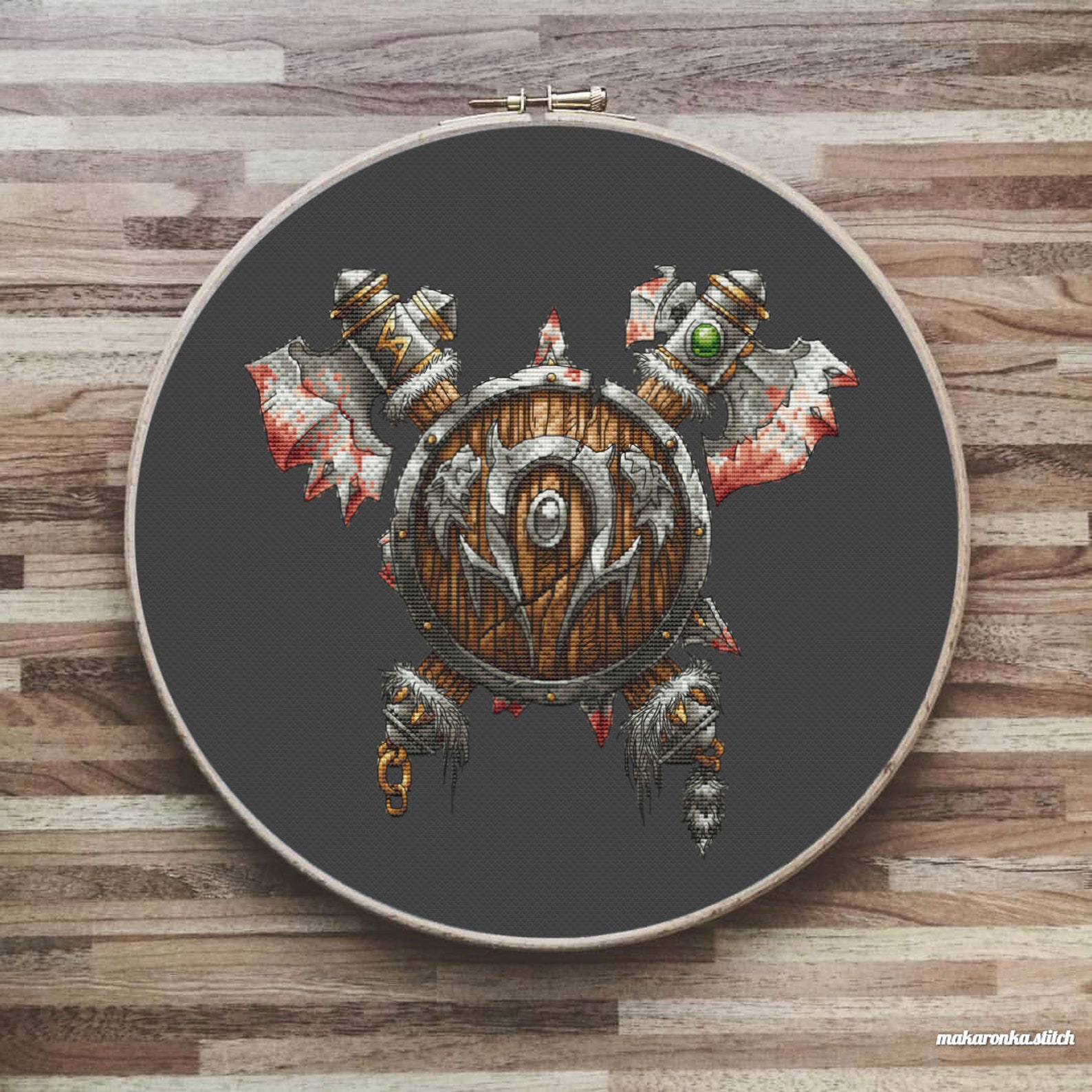 World of Warcraft, Orcs Crest, Cross Stitch Pattern PDF - Etsy