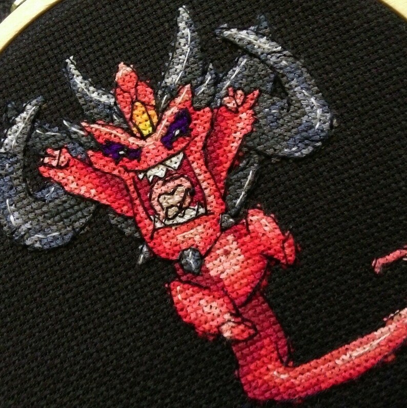 Diablo, Little Evil, Devil, Game, Cross Stitch Pattern PDF - Etsy