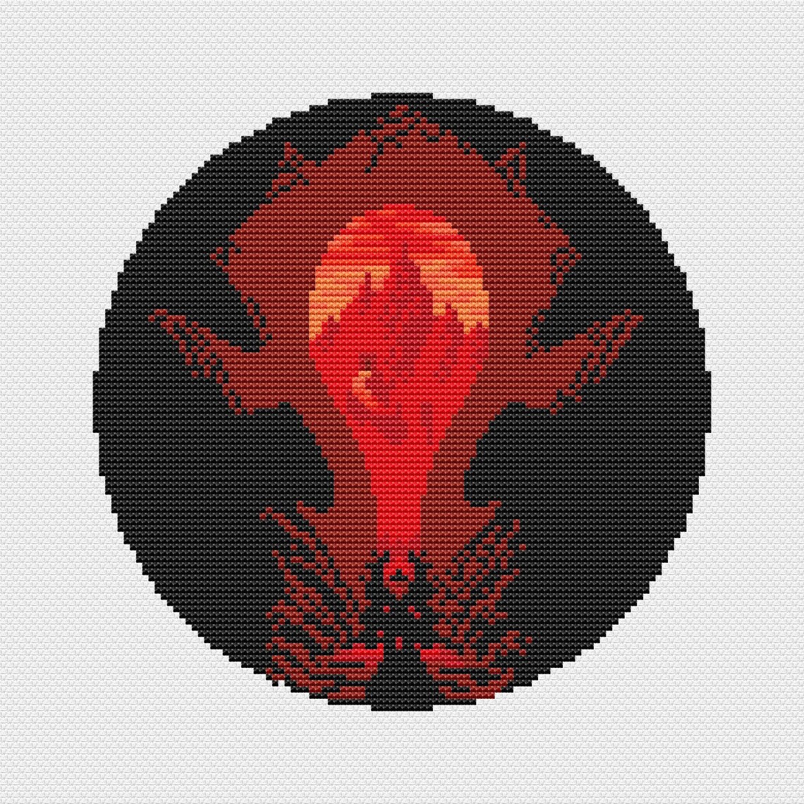 World of Warcraft, Crest / Banner of the Horde, Horde, Red Background ...