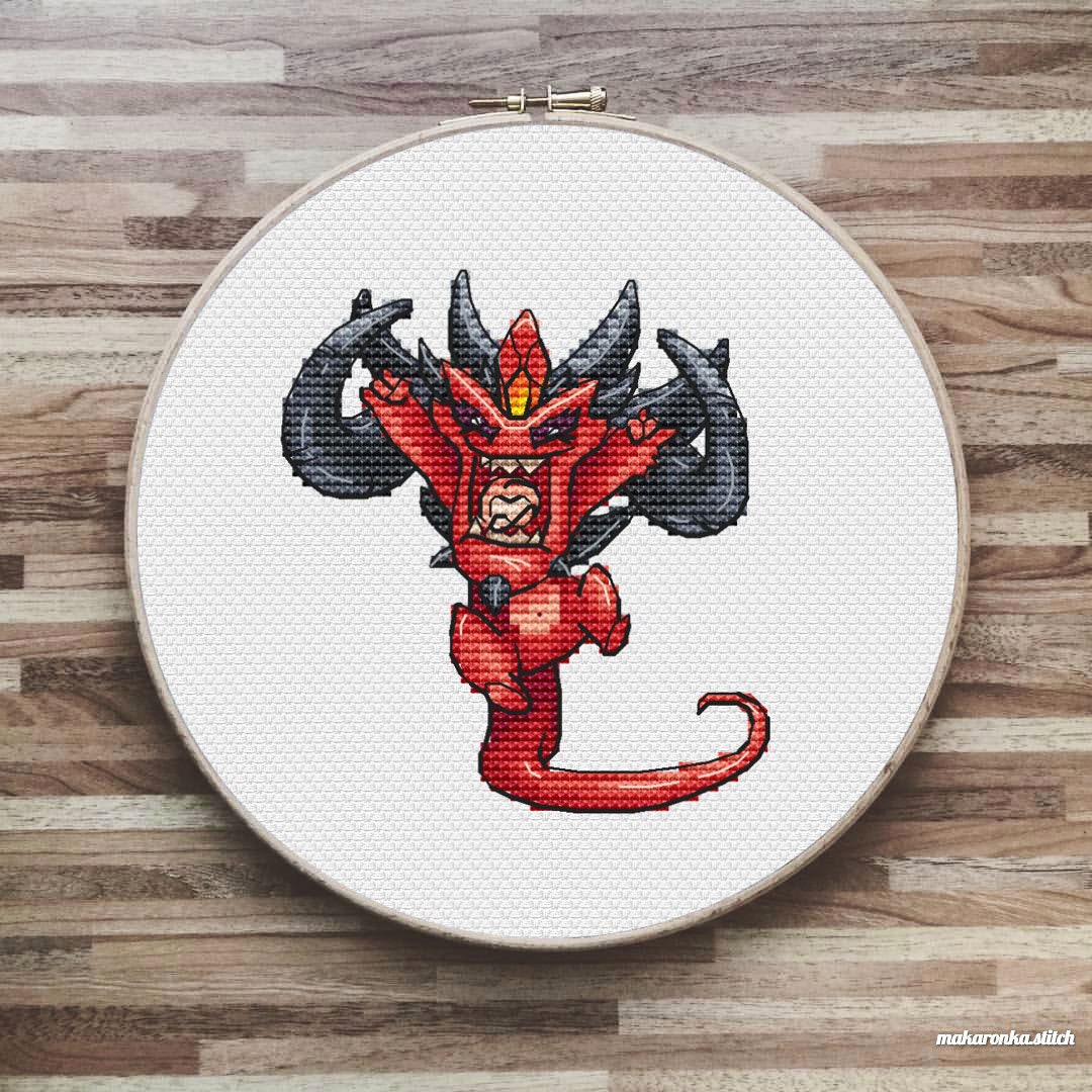 Diablo, Little Evil, Devil, Game, Cross Stitch Pattern PDF - Etsy