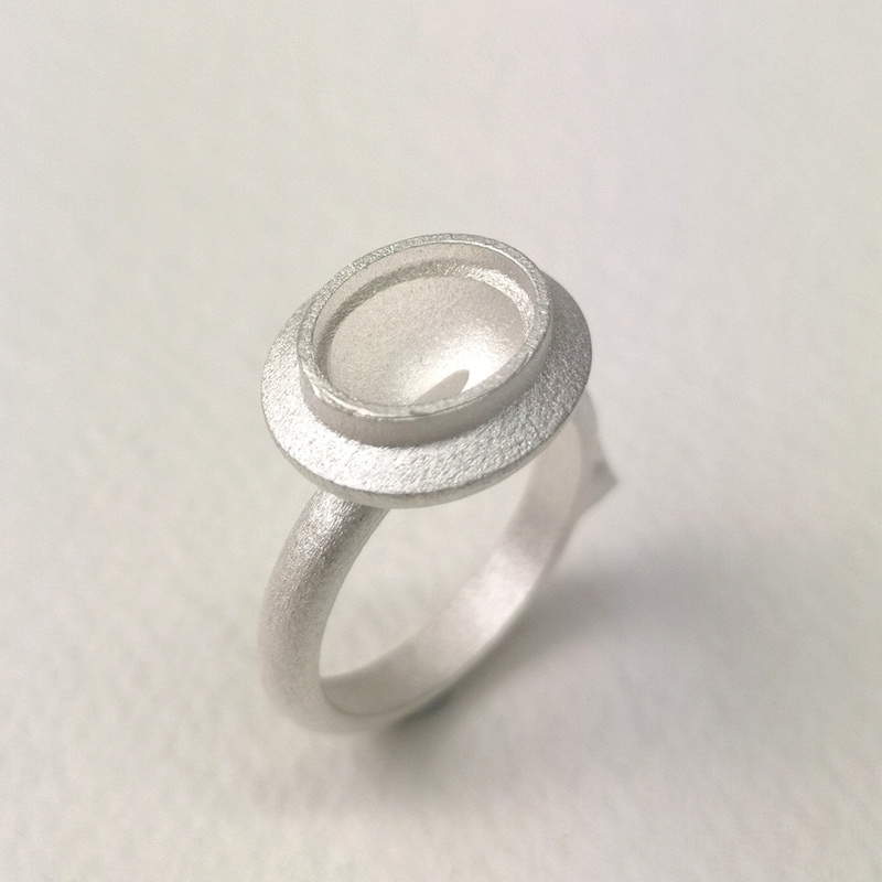 Cast Silver Ring - Etsy