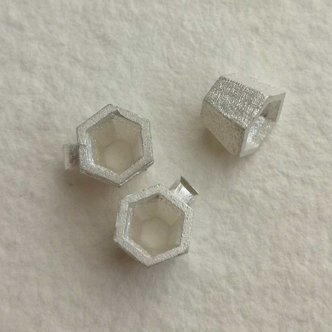 9ct Yellow Gold 4mm Hexagonal Collet Setting * in Stock Ready to Ship ...