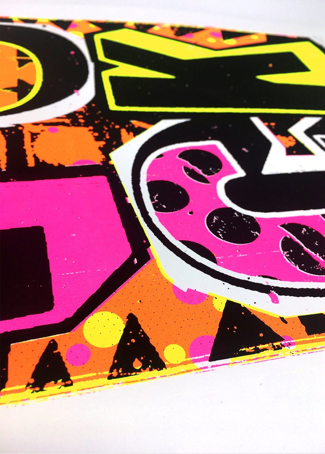 YEAH. Editioned version - Screenprint, pop art, punky, handmade ...