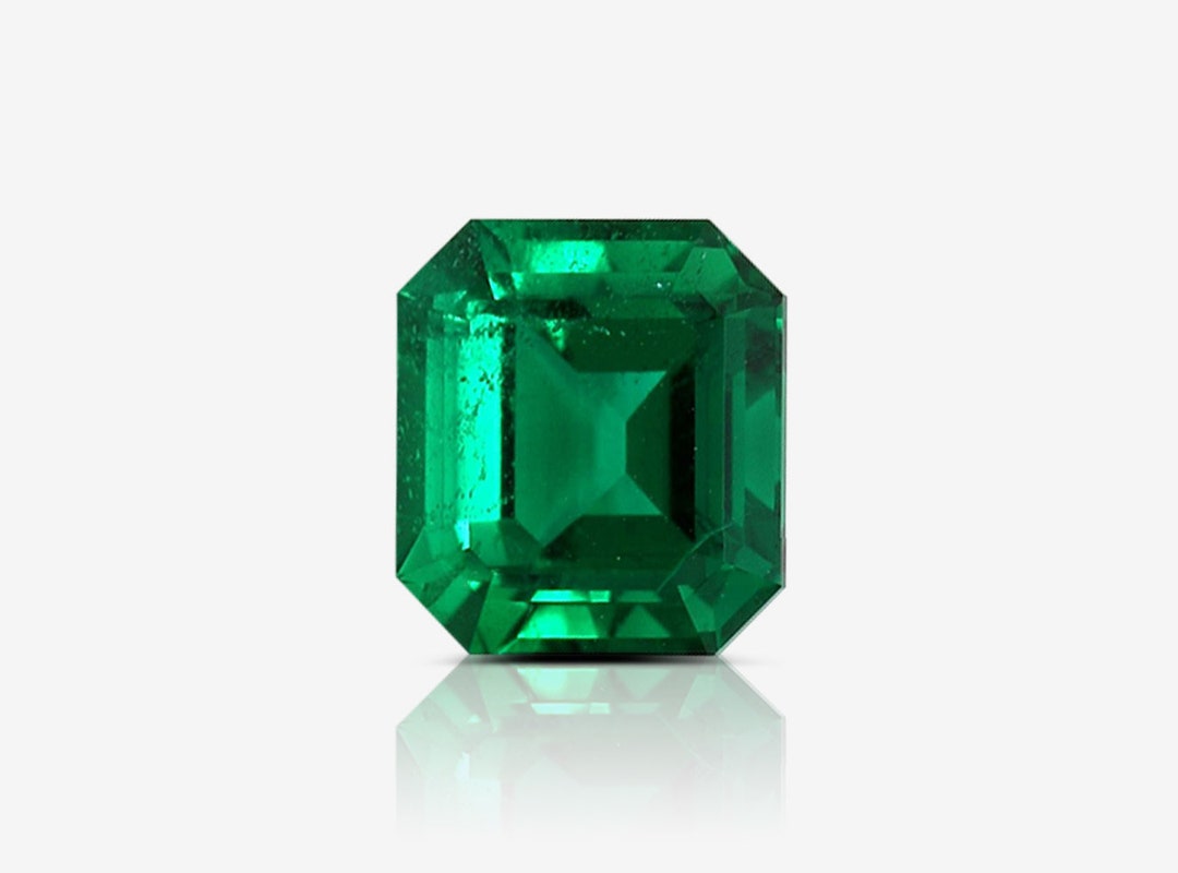 1.27 Carat Loose Natural Emerald, Green Color Emerald Cut, GRS ...