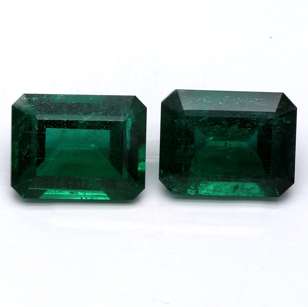 3.62ct. Loose Natural Emerald, Green Color Emerald Cut, GRS Certified ...