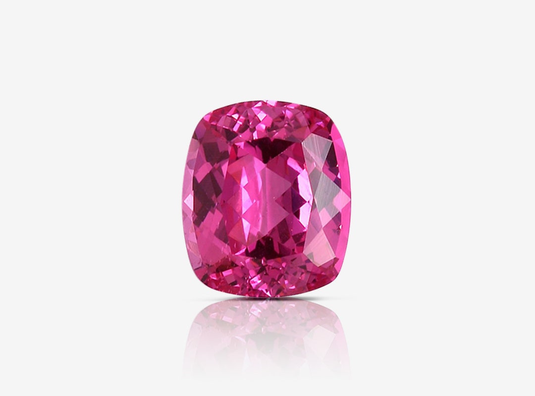 1.52 Carat GRS Certified Natural Loose Spinel, Pink Cushion, Real ...
