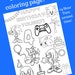 Customized Sonic the Hedgehog Birthday Coloring Page | Sonic Coloring ...