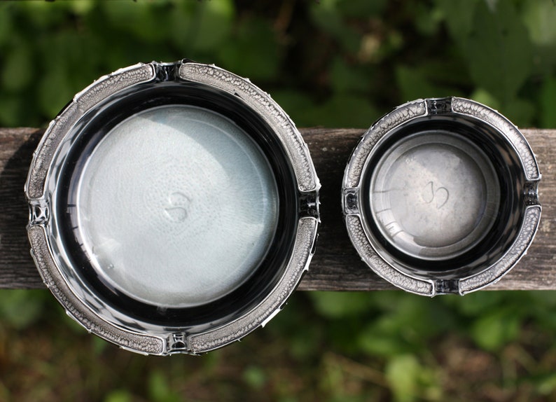 Small Stain Glass Ashtray Hand Painted Miniature Ashtray - Etsy