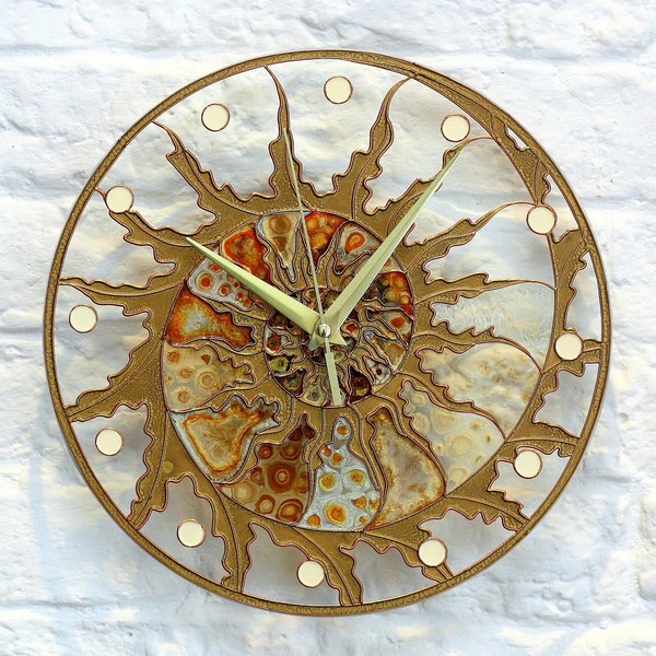 Hand Painted Clock - Etsy