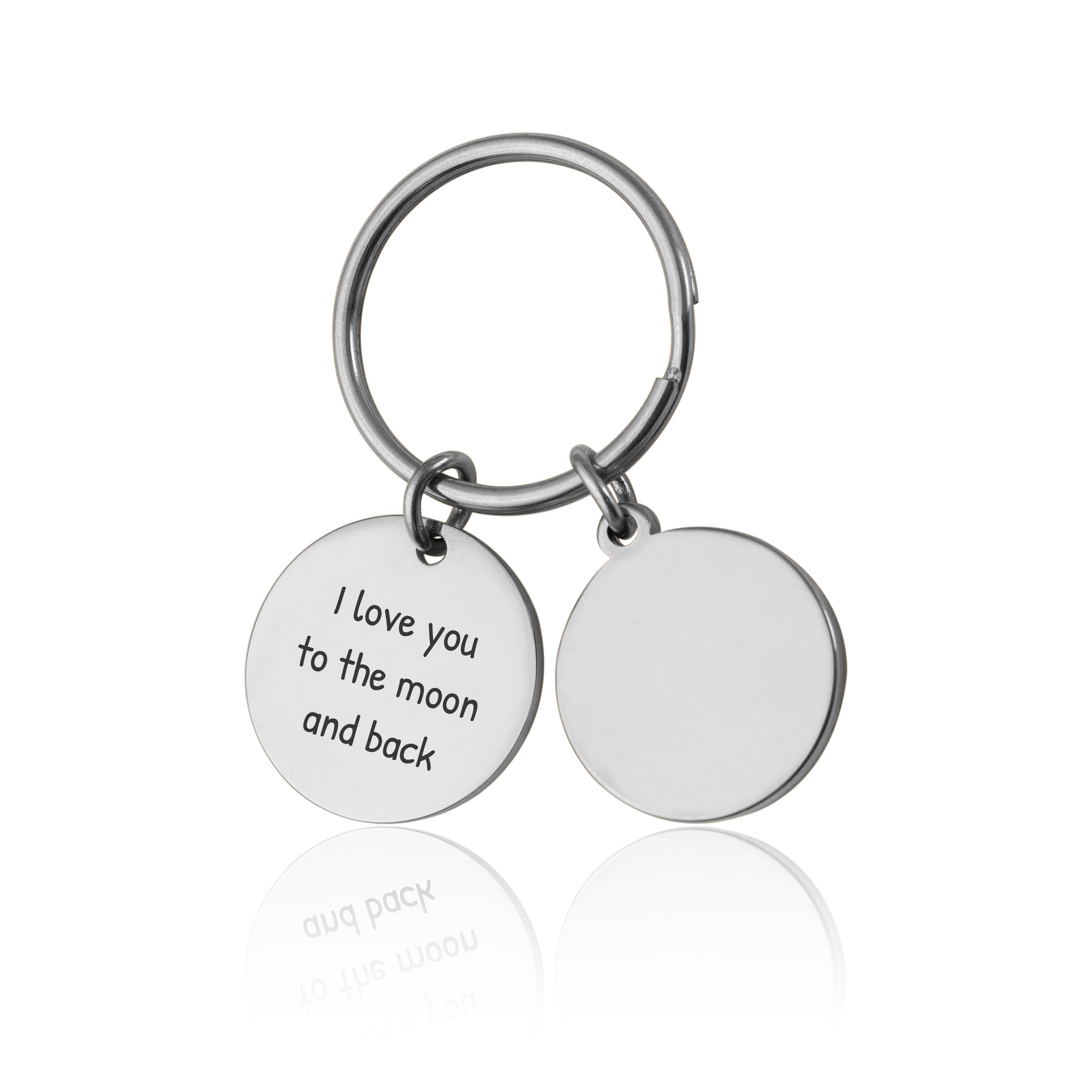 Custom Moon Phase and Unique Star Map Keychain, Custom Birth Moon Phase ...