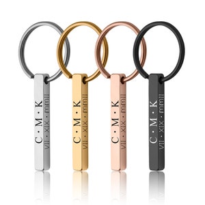 Actual Fingerprint and Handwriting Memorial Keychain, Loss of Father ...