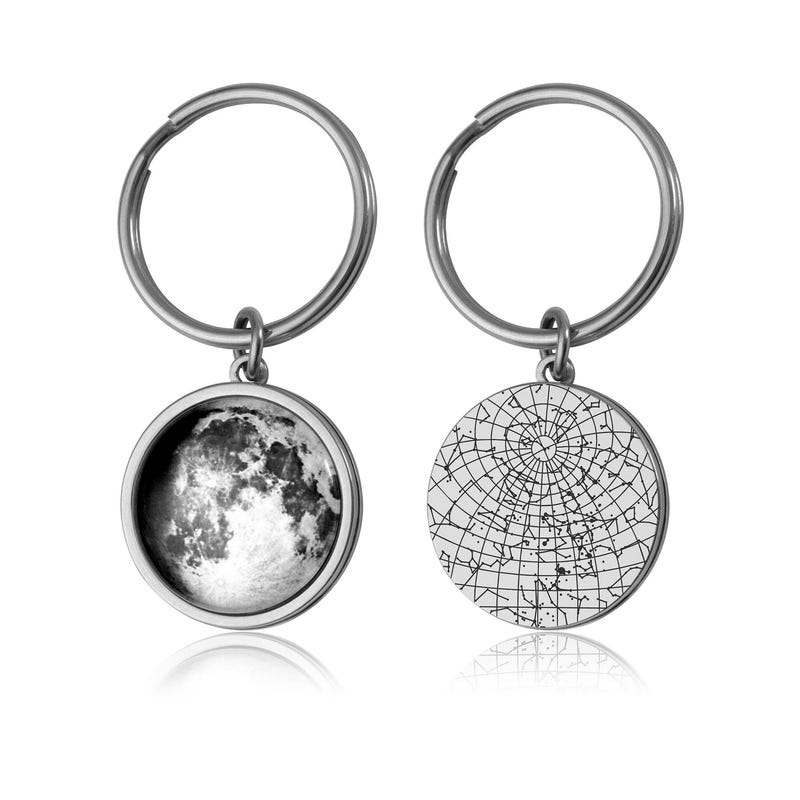 Moon and Star Bag Chain - Etsy