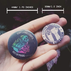 Antifascist Action Button Badge Pin Chapa - Etsy