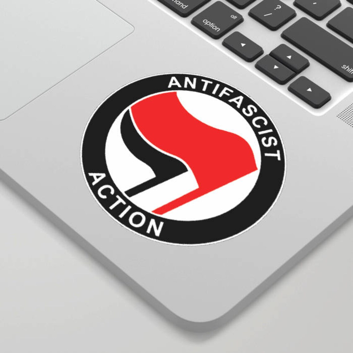 Antifascist Action Sticker | Etsy