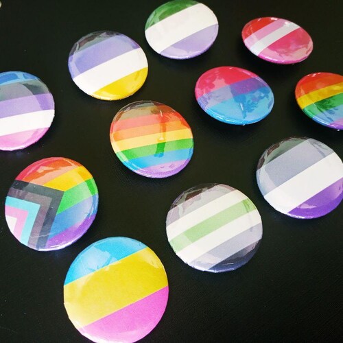 LGBT Pride Queer Buttons - Etsy