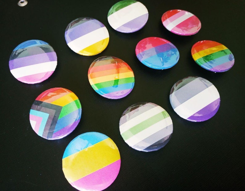 LGBT Pride Queer Buttons - Etsy