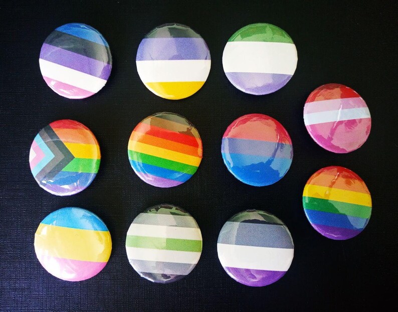 LGBT Pride Queer Buttons - Etsy