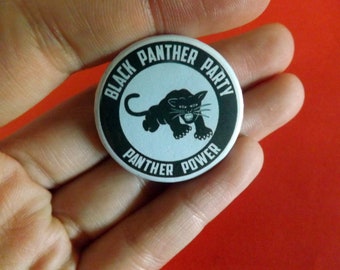 Black Panther Badge - Etsy