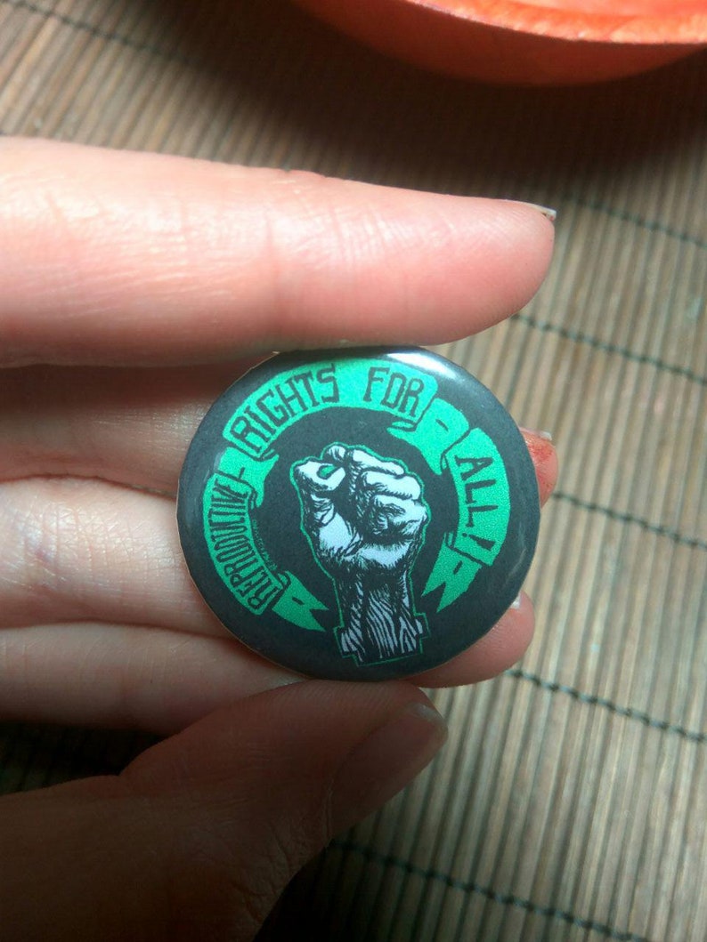 Reproductive Rights for All Chapa Button Badge Feminist | Etsy
