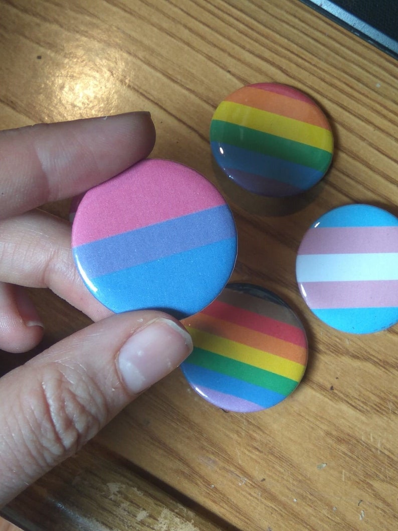 LGBT Pride Queer Buttons - Etsy