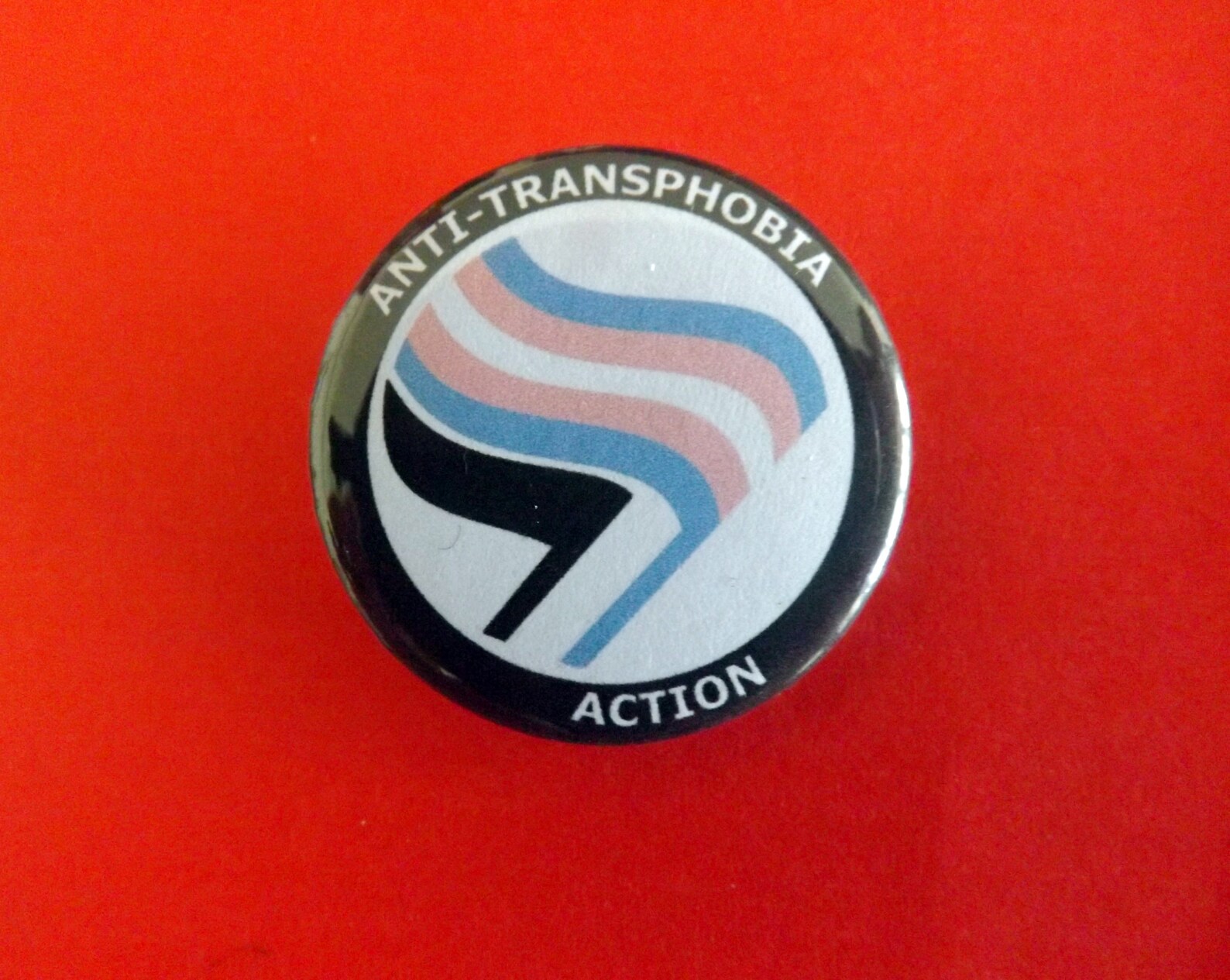 Anti Transphobia Action Pin Button Badge Lgbt - Etsy