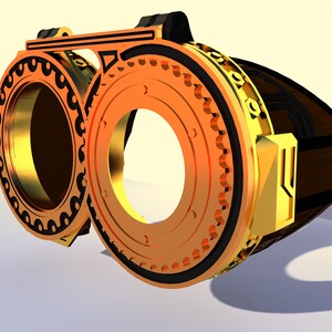Steampunk GOGGLES - 3D Printing STL - - Etsy