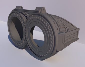 Steampunk Cosplay Goggles 3D Print Files (Instant Download) - Etsy