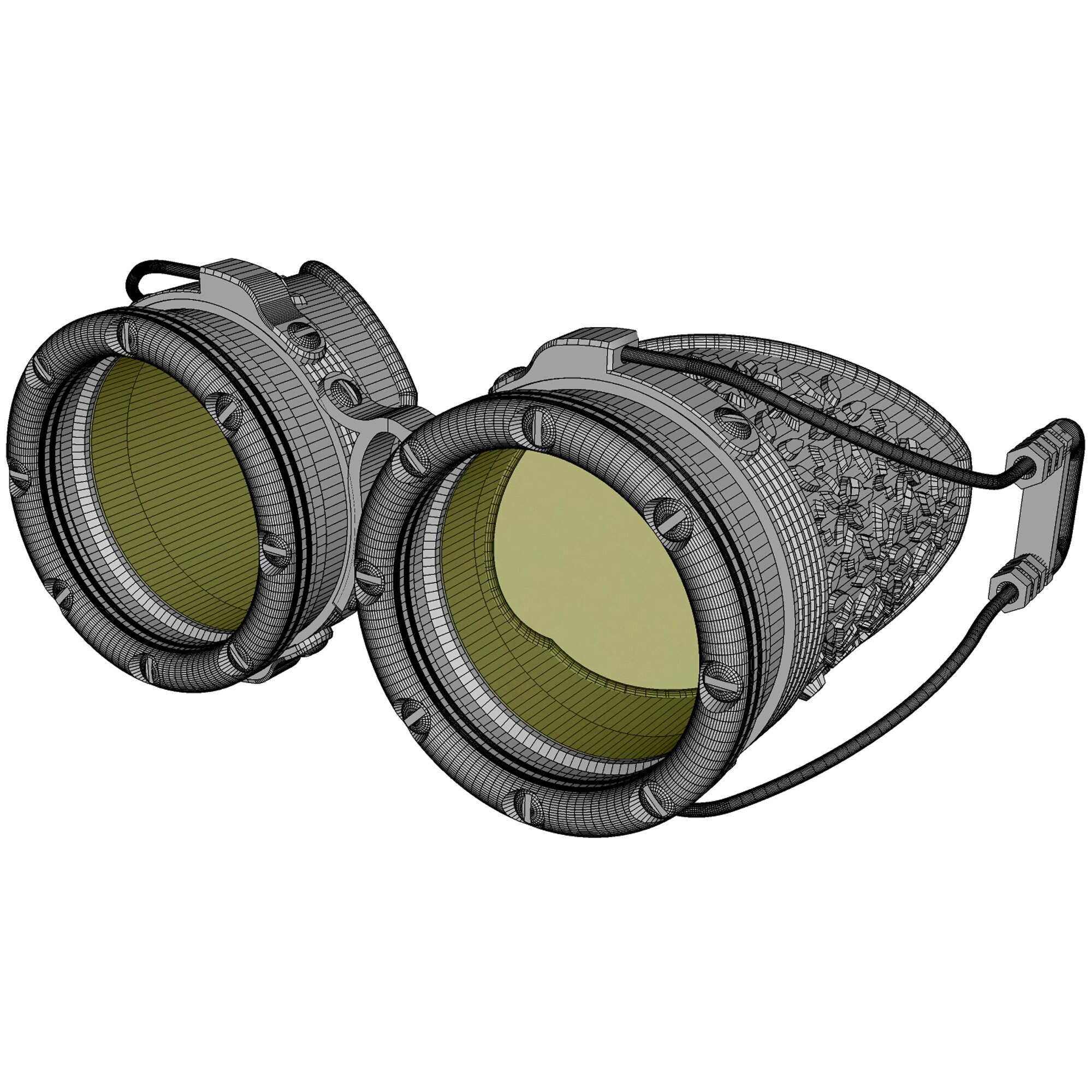 Steampunk Cosplay Goggles 3D Print Files (Instant Download) - Etsy