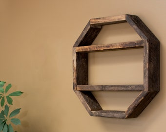 Octagon shelf | Etsy