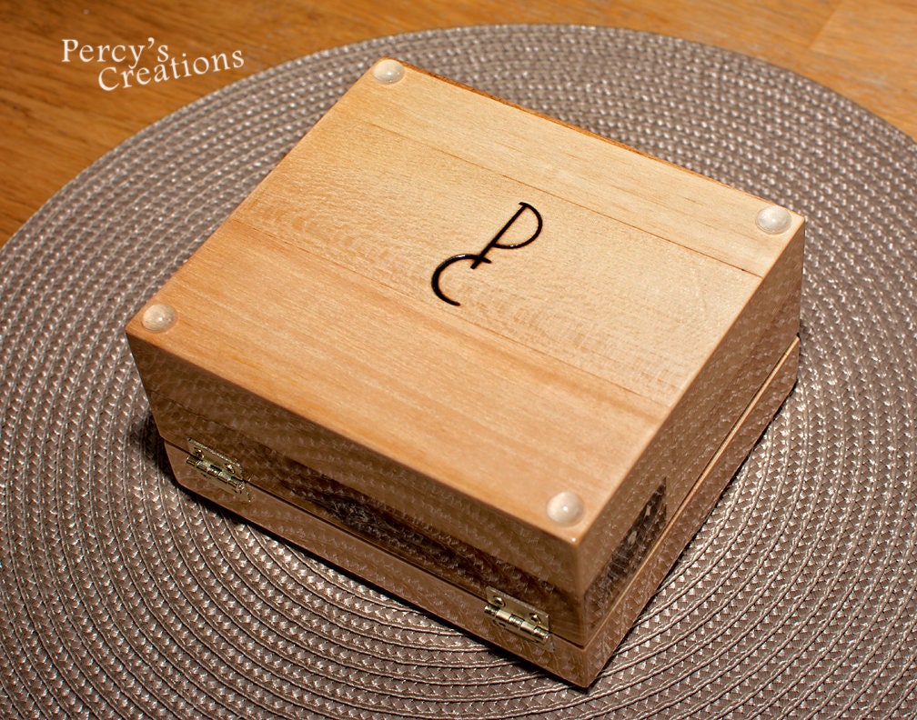 Reclaimed Wood Custom Jewelry Keepsake Box, Rustic Gift Box ...