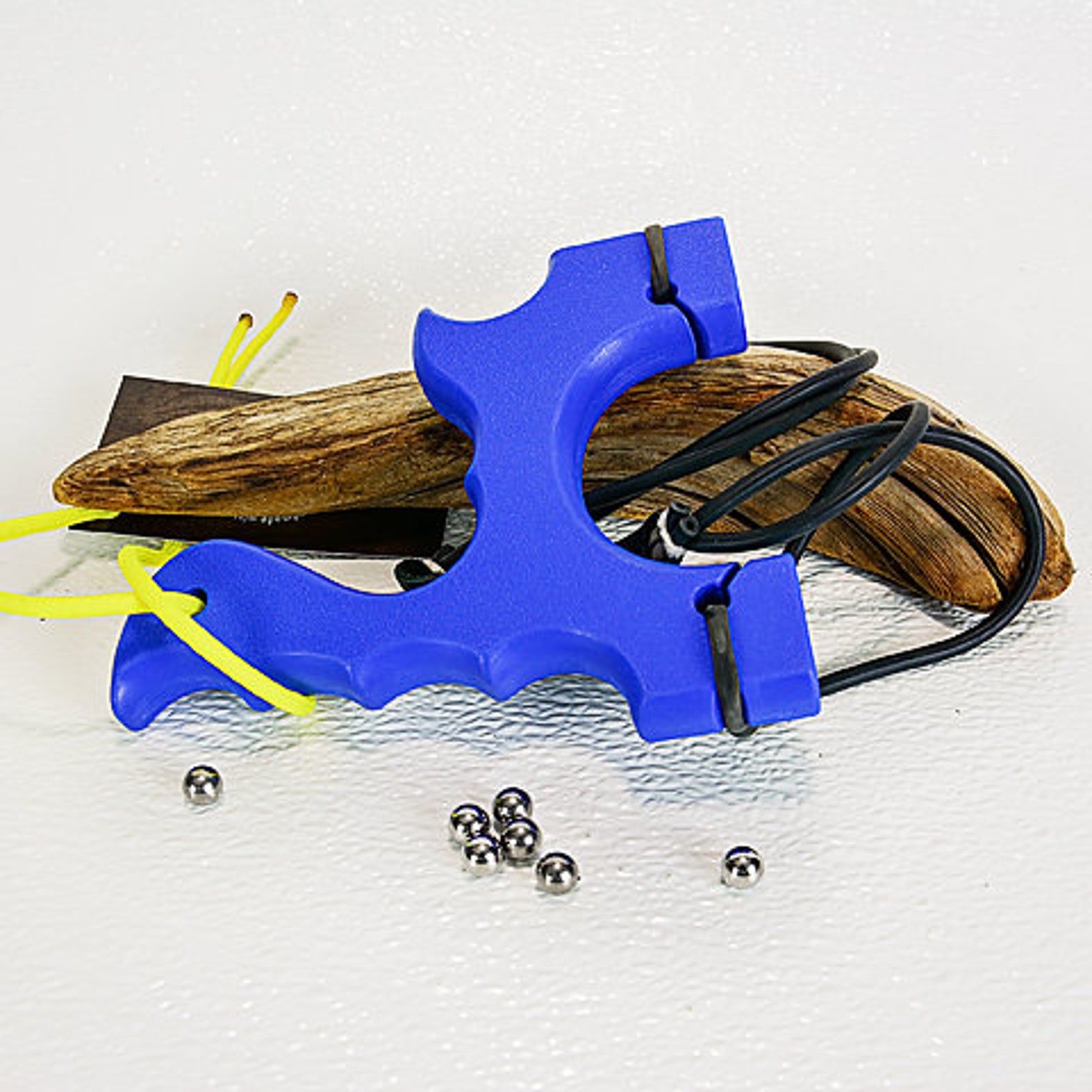 Slingshot Catapult, Blue Textured Polyethylene, HDPE, Menace, Hunter ...