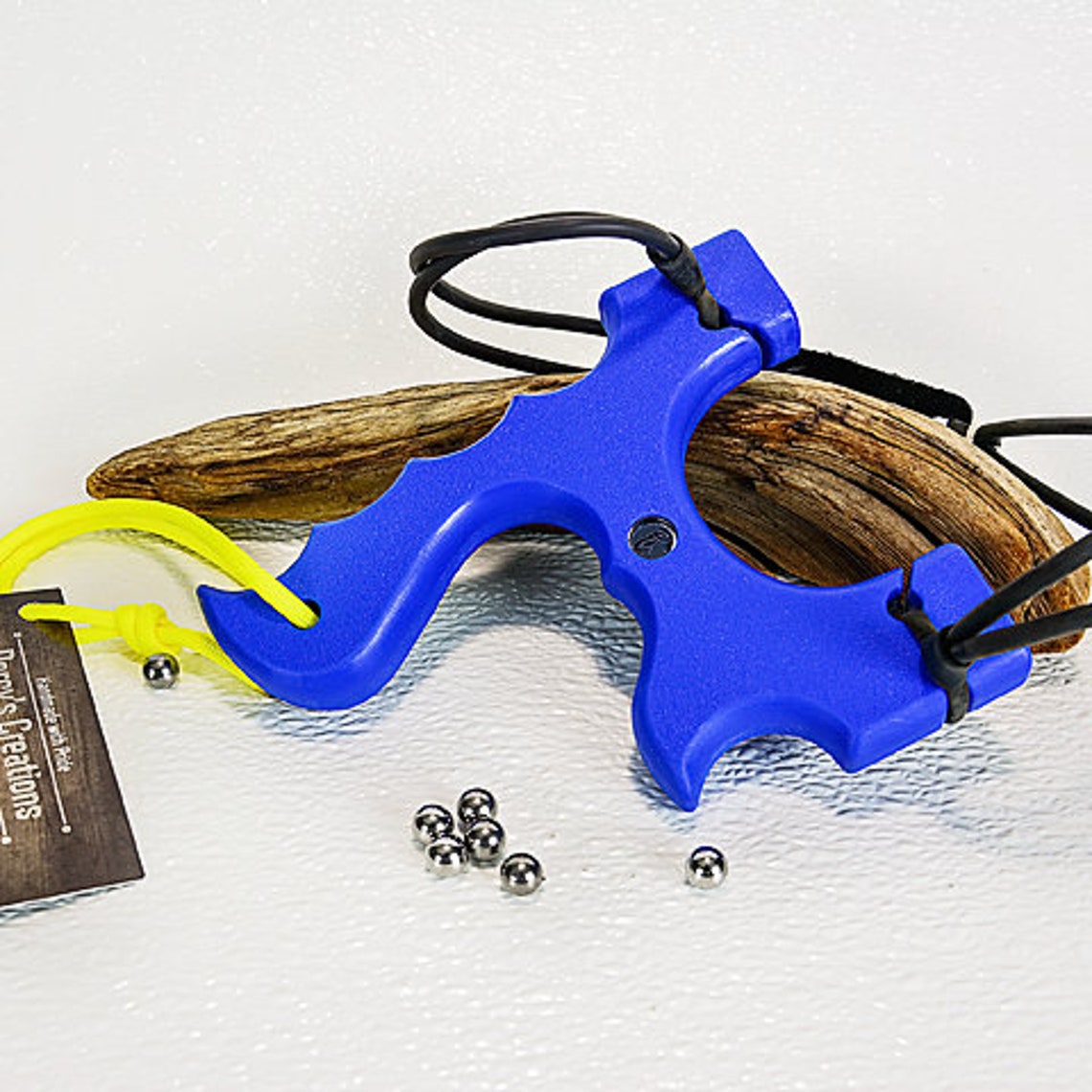 Slingshot Catapult, Blue Textured Polyethylene, HDPE, Menace, Hunter ...