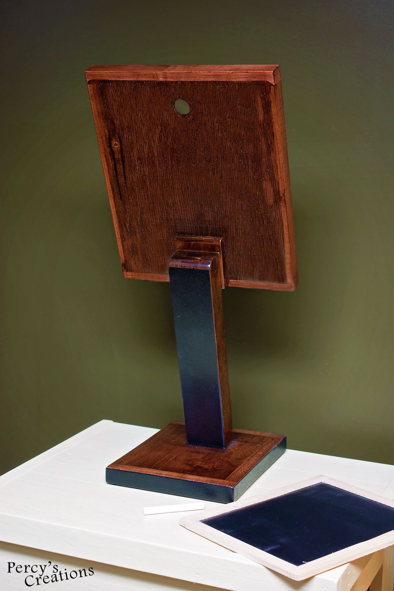 Wooden Wedding Stand announcement Message Board Center Menu | Etsy