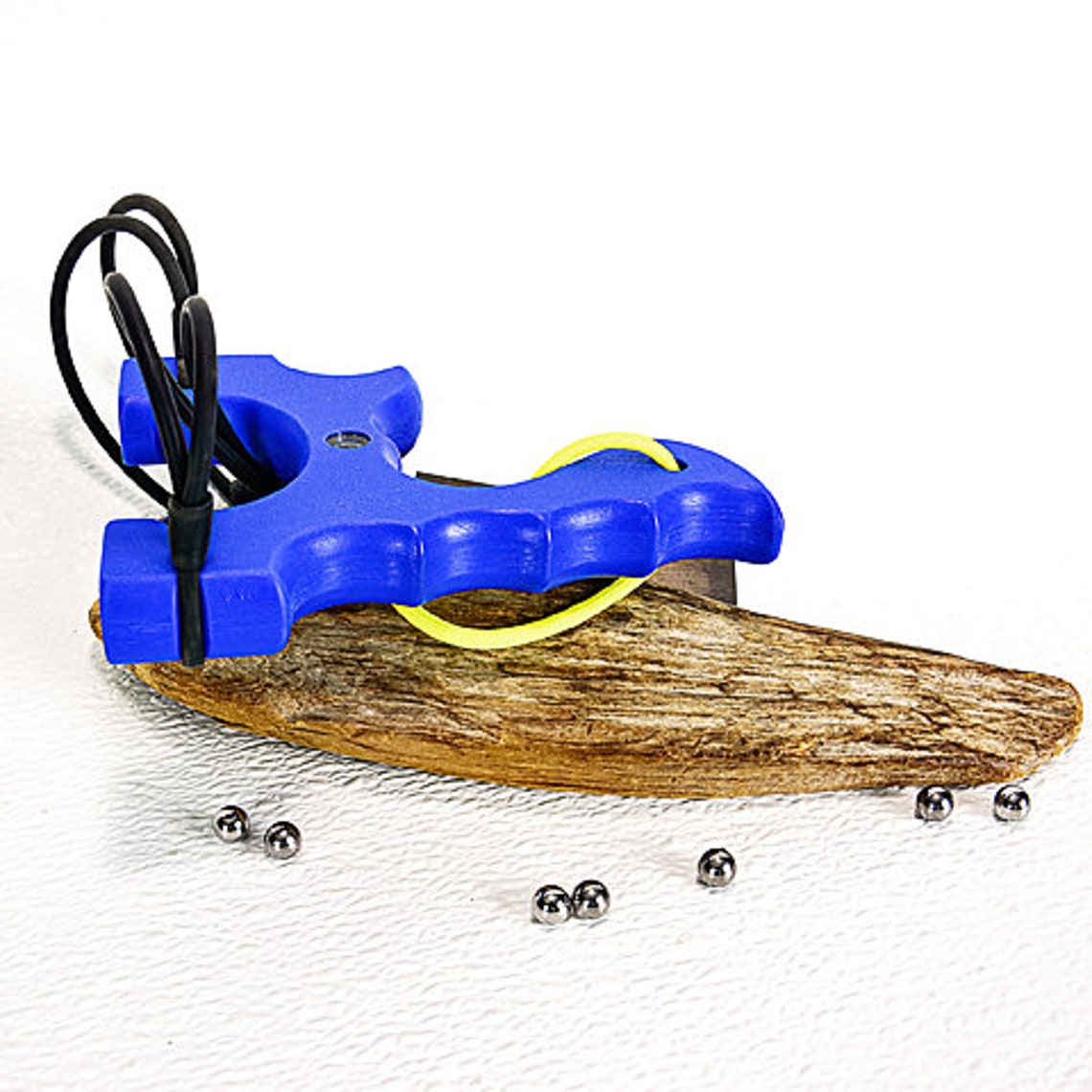 Slingshot Catapult, Blue Textured Polyethylene, HDPE, Menace, Hunter ...