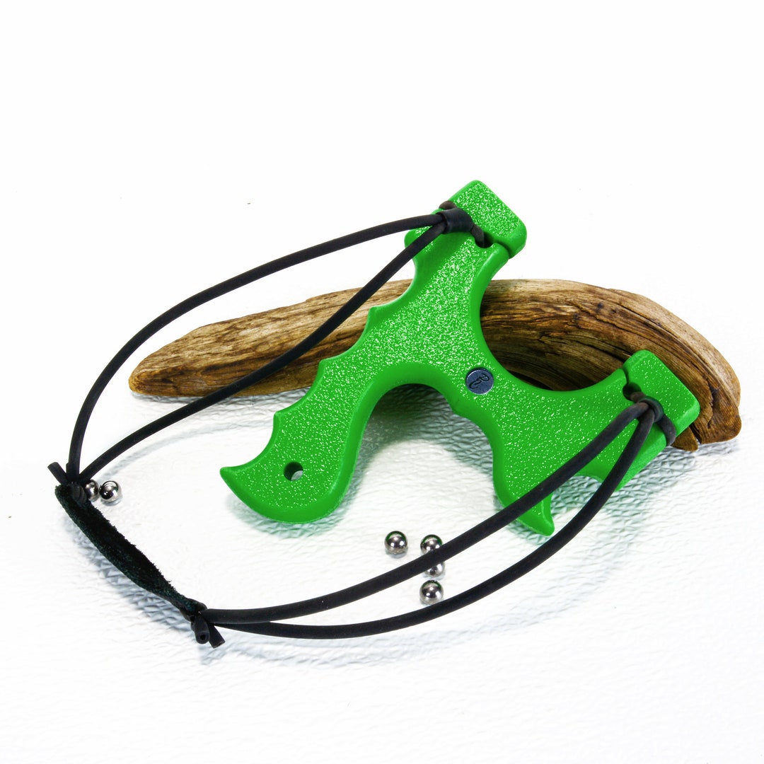 Slingshot Catapult, Green Textured Polyethylene, the Menace, Hunter ...
