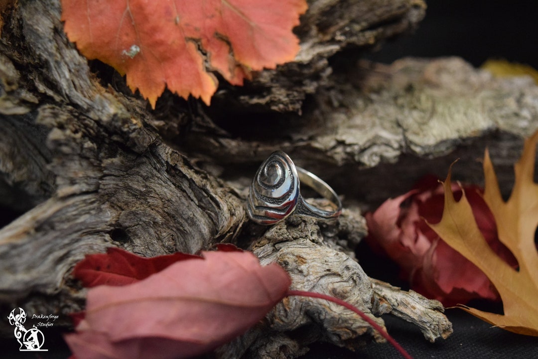Handmade Akasha the Void Element Spiral, or Aether Ring, in 100% ...