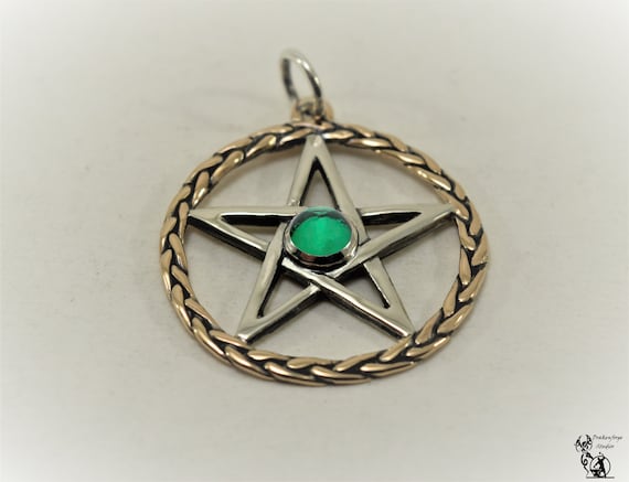 Pentacles Handmade Sterling Silver