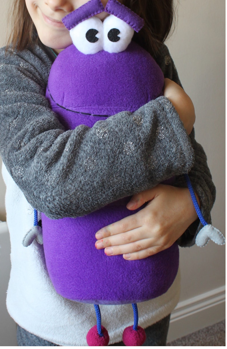 Set of Fleece Robots, Plush Bots Inspired by Story Bots - Etsy