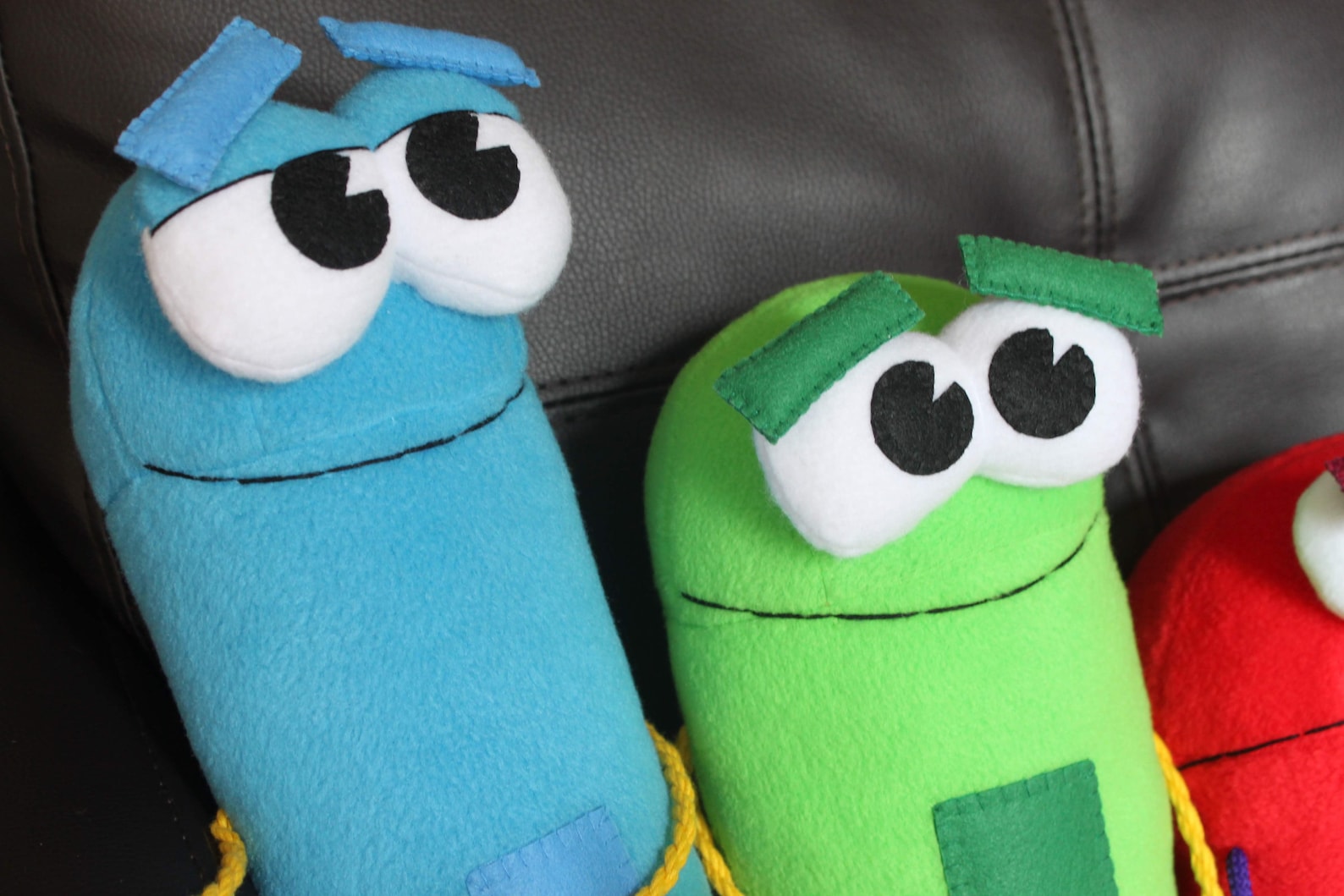 Set of Fleece Robots Plush Bots inspired by Story Bots | Etsy