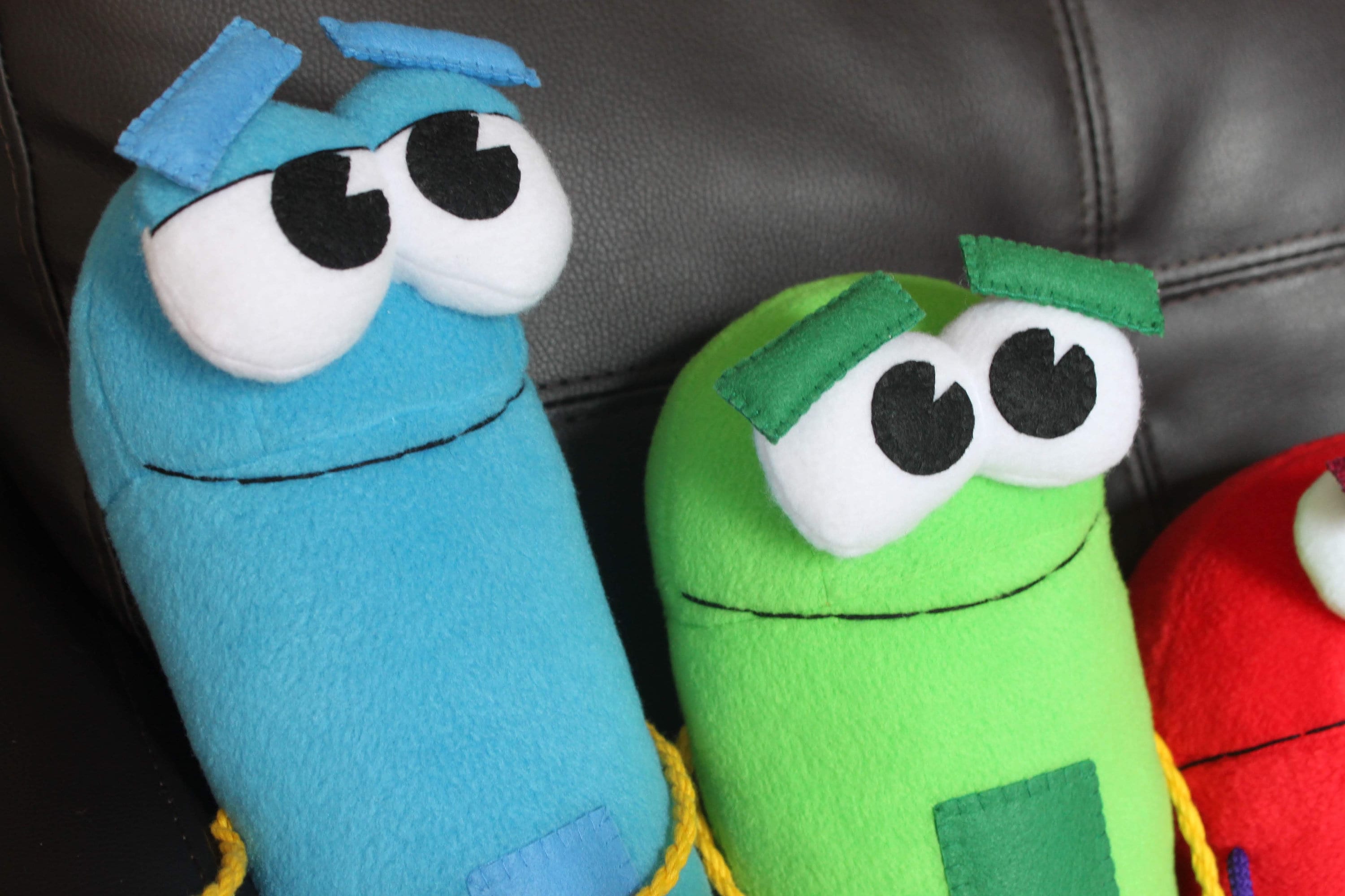 Set of Fleece Robots, Plush Bots Inspired by Story Bots - Etsy
