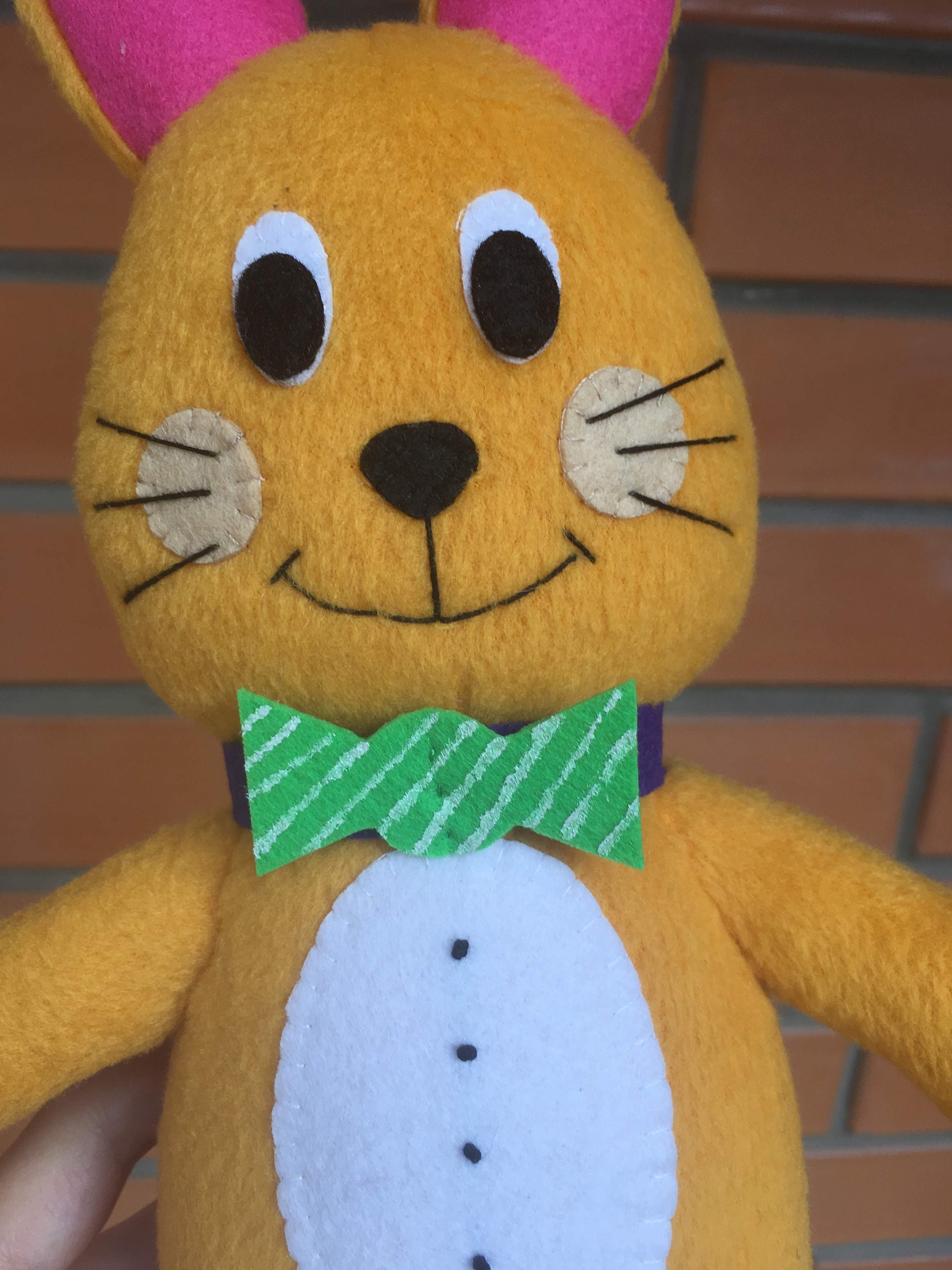 Bunny Plush Toy Baby Rabbit Stuffed Animal - Etsy