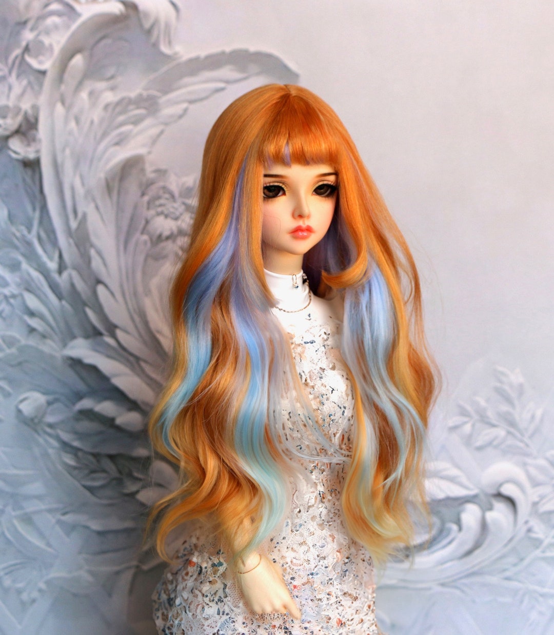 100% Alpaca Wig for Enchanted Doll, Popovy, Tender Creation, Pasha Pash ...